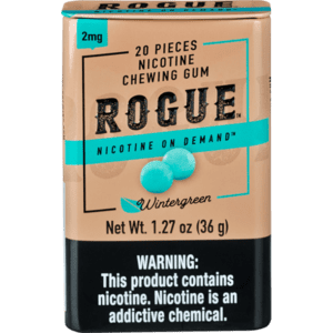 ROGUE Nicotine Chewing Gum-Wintergreen- Same Day Shipping- |WWW ...
